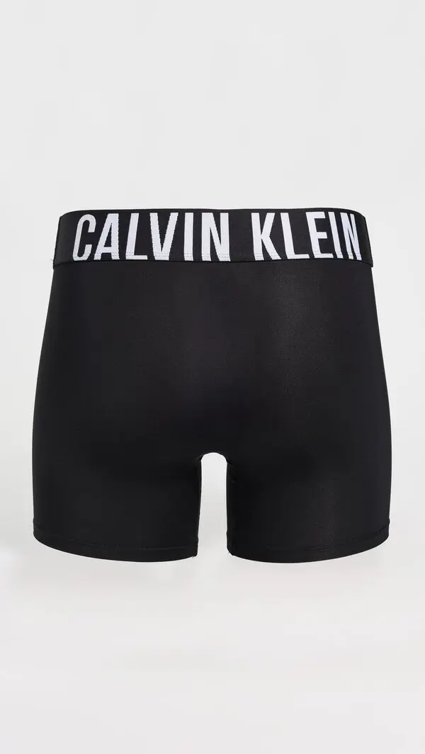 Calvin Klein Intense Power Micro Boxer Briefs 3 Pack - Black