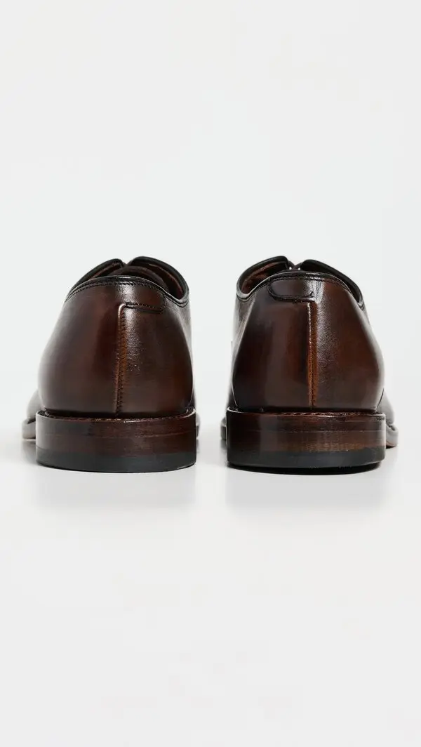 Allen Edmonds Park Avenue Leather Lace Ups - Chili
