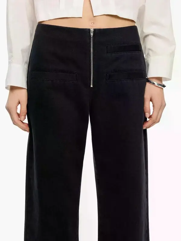 Bimba Y Lola Cropped Straight Leg Jeans