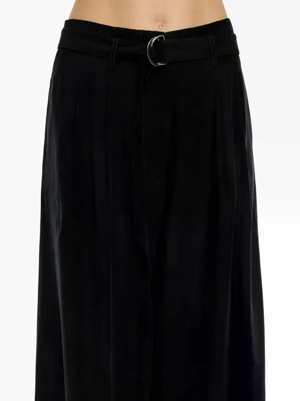 Bimba Y Lola Belted Cropped Trousers
