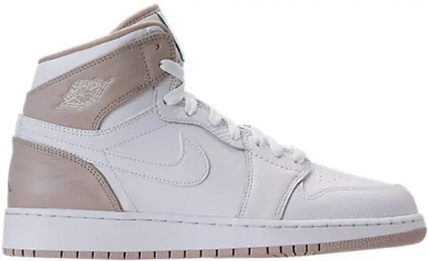JORDAN 1 Retro High Top Sneakers - White/boarder Blue/light Sand