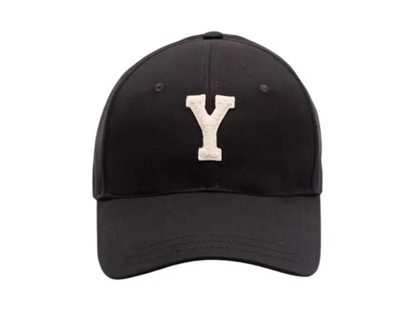 Saint Laurent Cotton 6p C Cap - Black/ivory