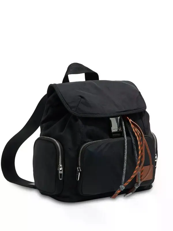Bimba Y Lola Medium Logo-patch Backpack