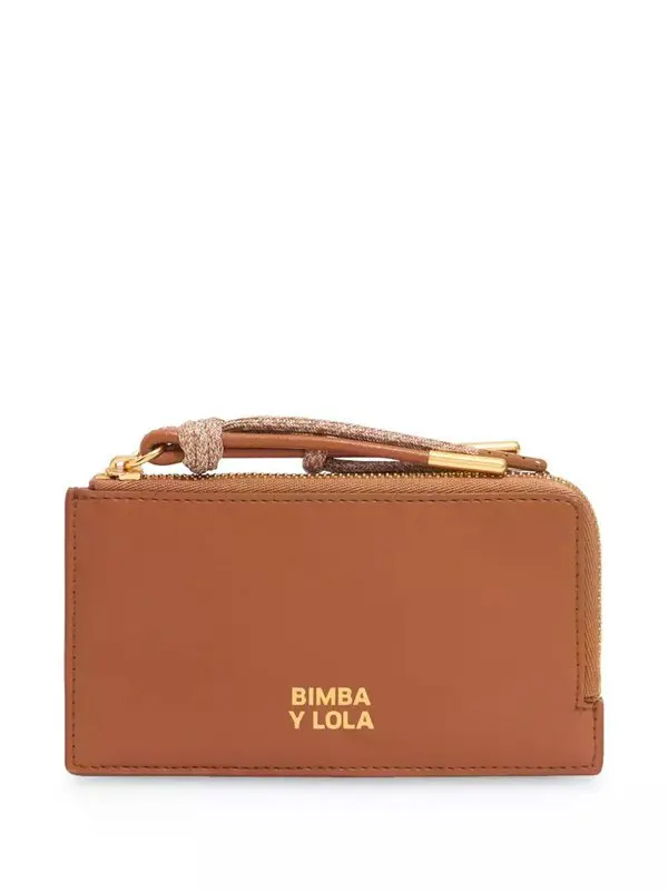 Bimba Y Lola Logo-stamp Wallet - Neutrals