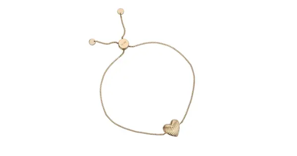 Jennifer Zeuner Jewelry Chara Heart Charm Bracelet - One-color