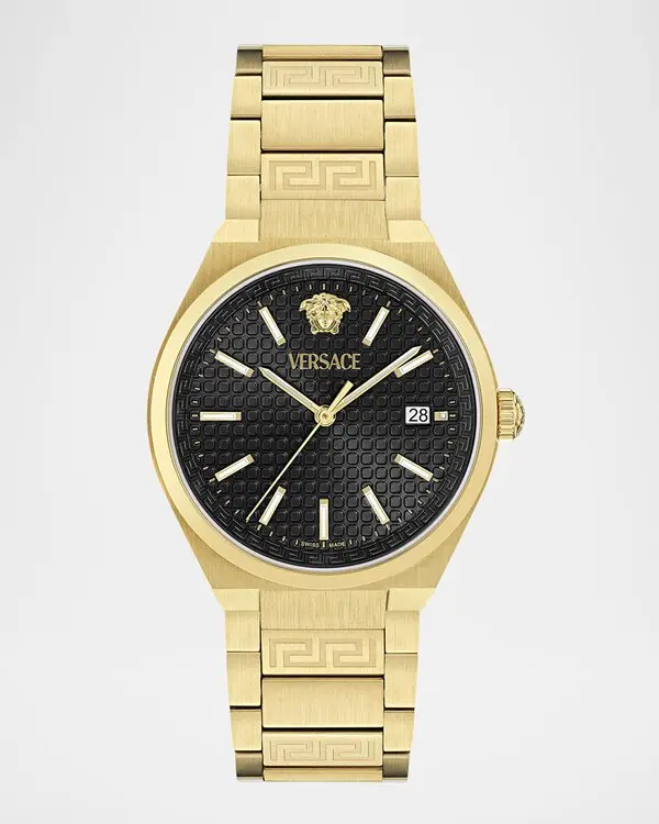 Versace V-auria 39mm Bracelet Watch - Gold