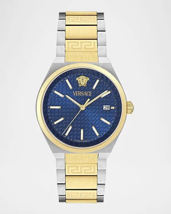 Versace V-auria 39mm Bracelet Watch - Two Tone