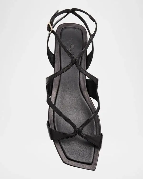 JIMMY CHOO Ayla Strappy Sandals - Black