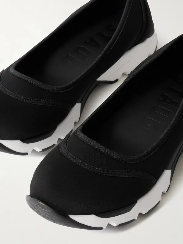 Staud Gino Neoprene Ballet Flats