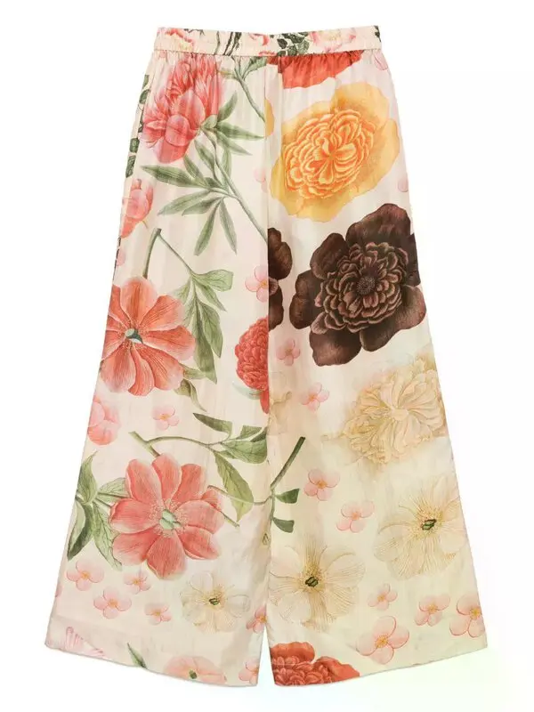Biyan Floral Print Trousers