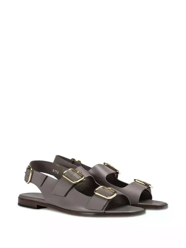 DOUCAL'S Buckled Sandals - Grey
