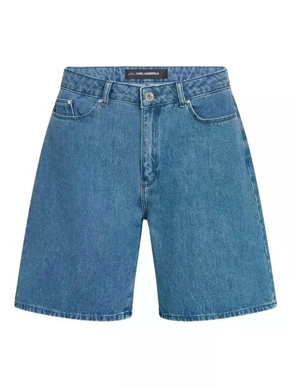 Karl Lagerfeld Ikon Denim Shorts