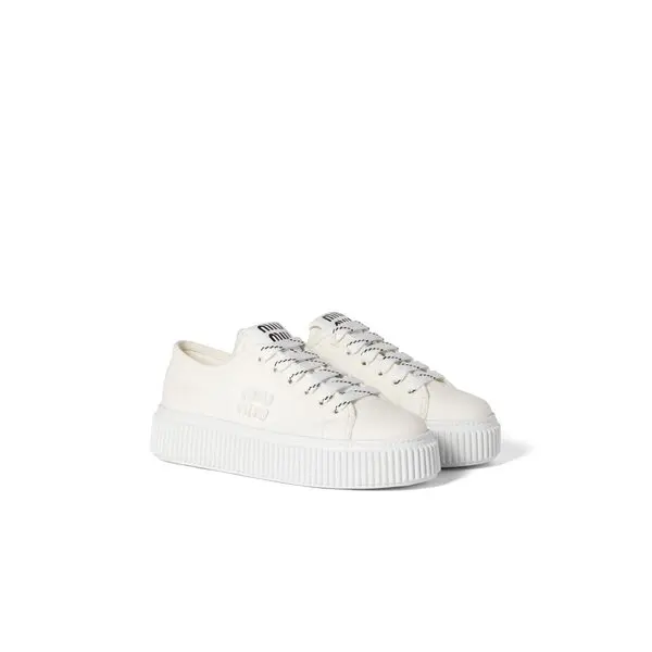 Miu Miu Denim Sneakers