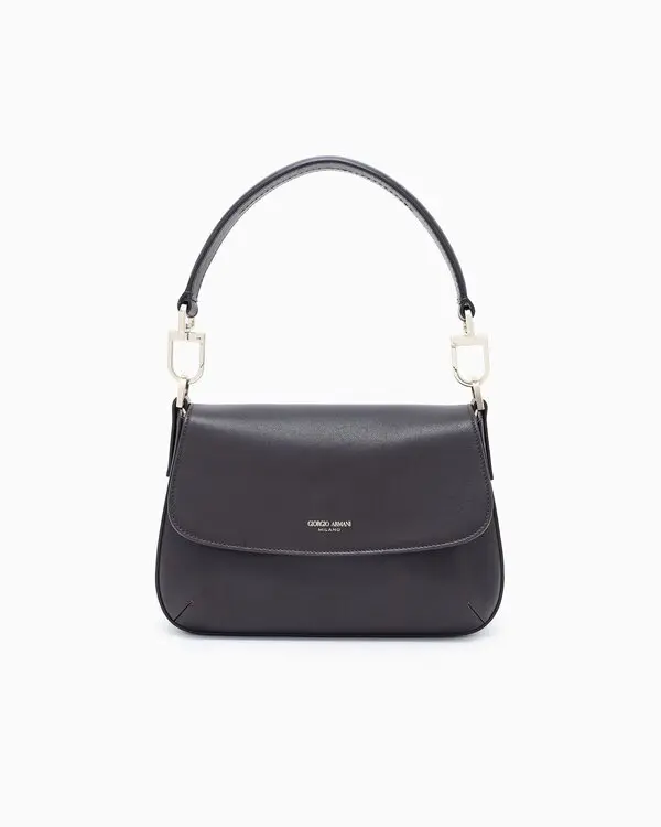 Giorgio Armani Small La Prima Soft Bag - Brown