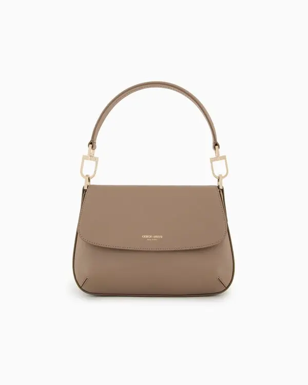 Giorgio Armani Small La Prima Soft Bag - Brown