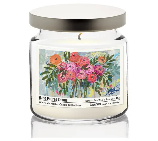 COURTSIDE MARKET A Rainy Day Candle Glass Jar 1 6 Oz - One-color