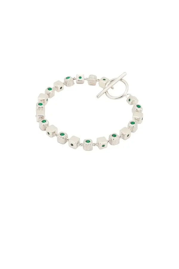 MAPLE Romi's Bracelet - Silver 925 & Emerald