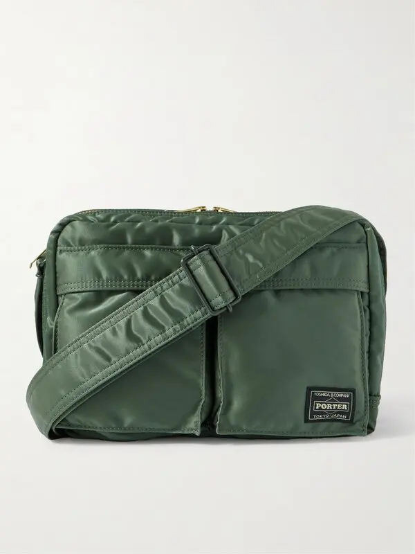 PORTER-YOSHIDA & CO Tanker Sling Messenger Bag - Green