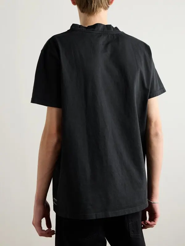 Our Legacy Bliss Logo-appliquéd Cotton-jersey T-shirt