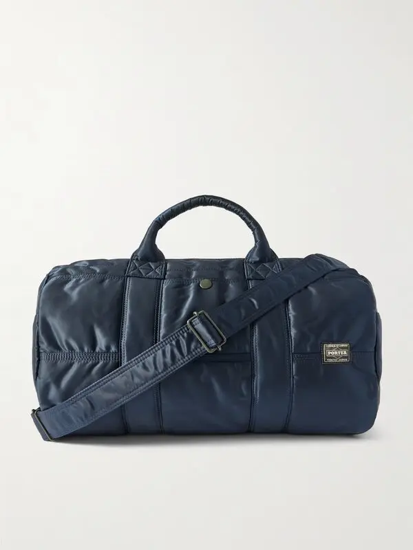 PORTER-YOSHIDA & CO Tanker Drum Weekend Bag - Blue
