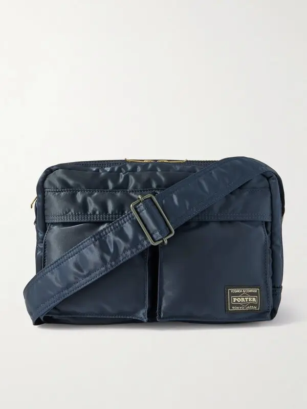 PORTER-YOSHIDA & CO Tanker Sling Messenger Bag - Blue