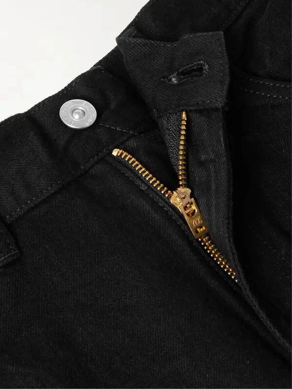 Our Legacy Third Cut Straight-leg Selvedge Jeans - Black