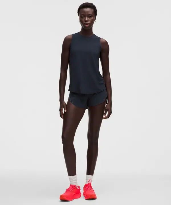Lululemon Fast And Free High-rise Split Short 3 - True Navy