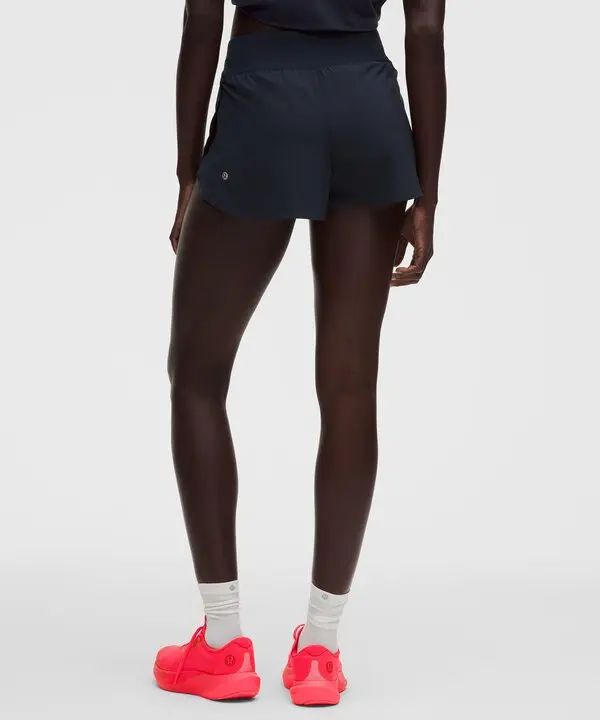 Lululemon Fast And Free High-rise Split Short 3 - True Navy