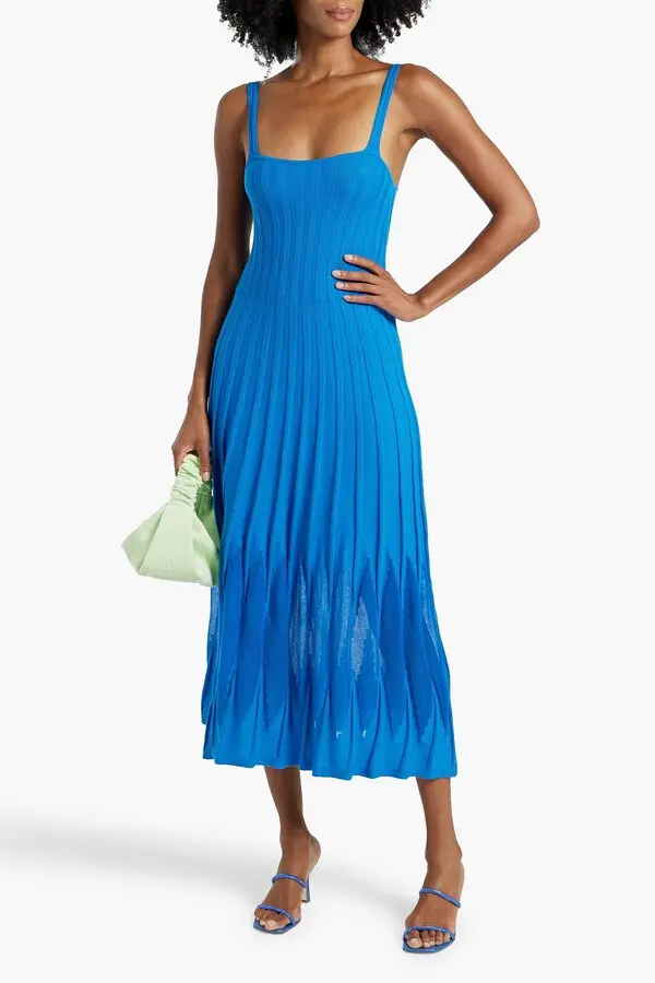 strapless open back dress Midi Knit Dress Lizette – Gaâla