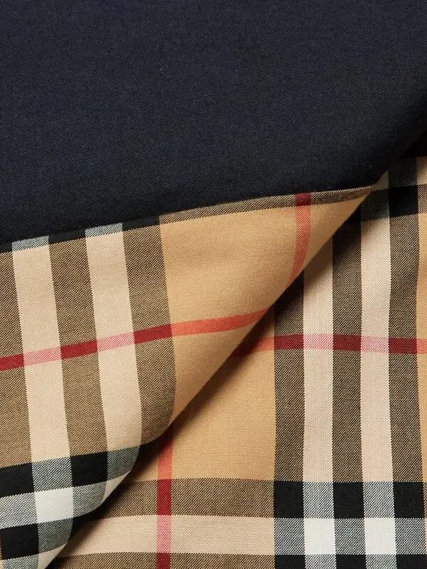 Burberry Cotton-gabardine Car Coat - Blue