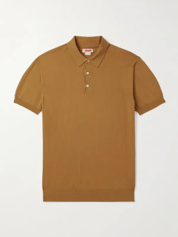BARACUTA Cotton Polo Shirt