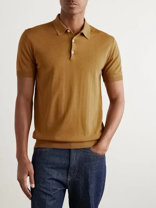 BARACUTA Cotton Polo Shirt