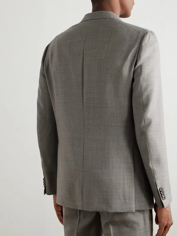 Brioni Soffio Wool And Silk-blend Blazer
