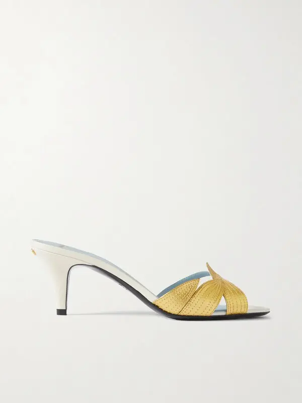 Valentino Garavani Leather Caged Sandals