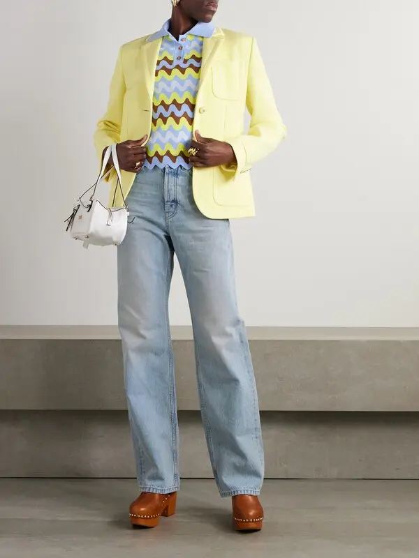 Versace Grain De Poudre Blazer