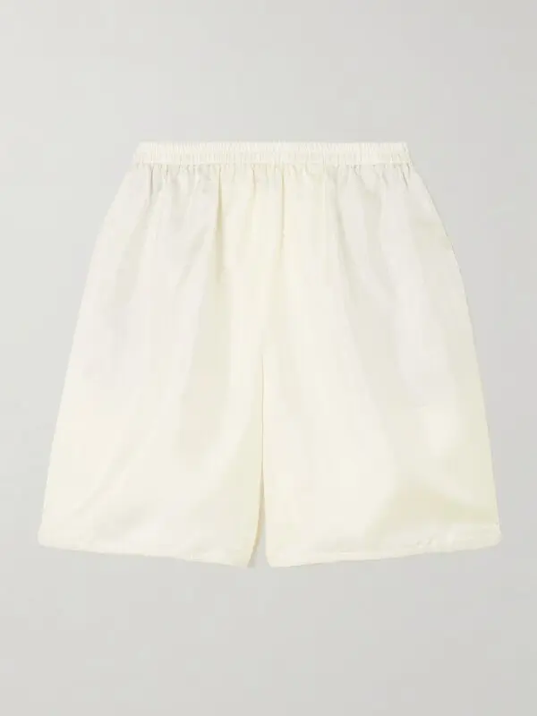 RÓHE Silk Relaxed Fit Shorts