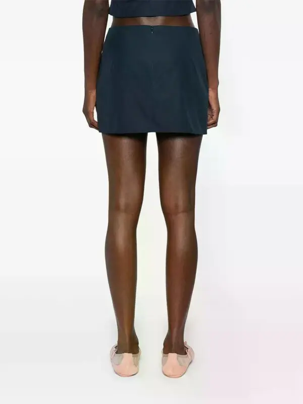 ALFIE Valletta Mini Skirt - Blue