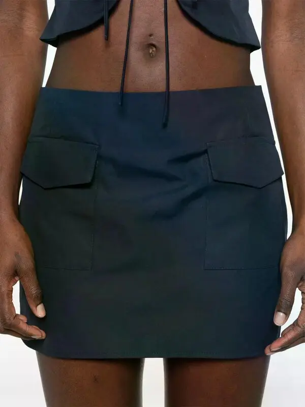 ALFIE Valletta Mini Skirt - Blue
