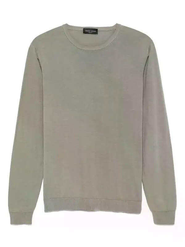 ROBERTO COLLINA Fine-knit T-shirt