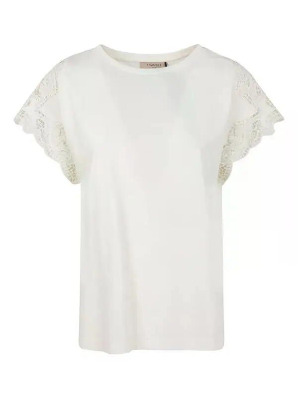 TWINSET Lace-detail Top