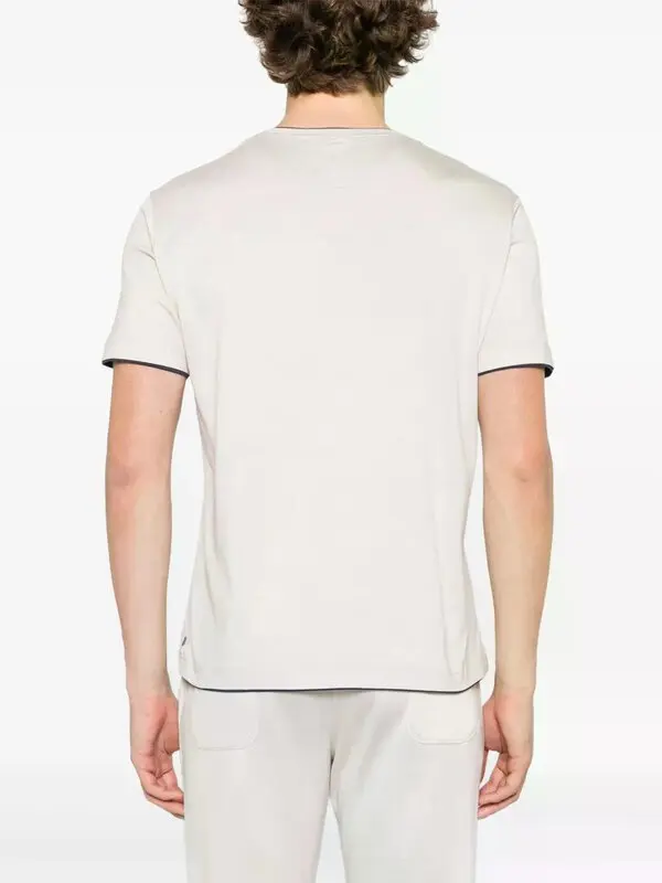 Eleventy Text-print T-shirt