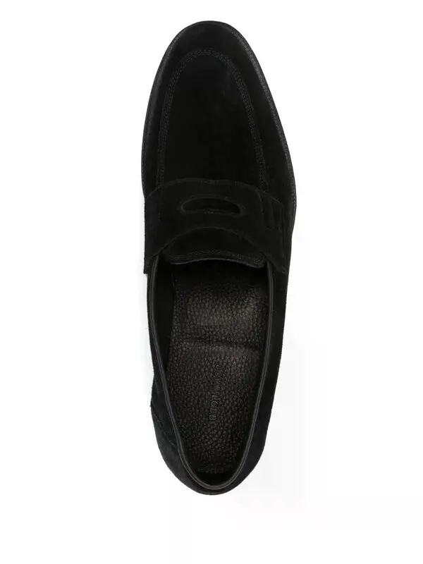 John Lobb Suede Loafers