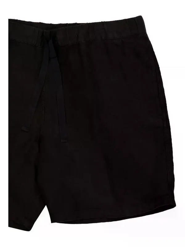 120% Lino Linen Shorts - Black