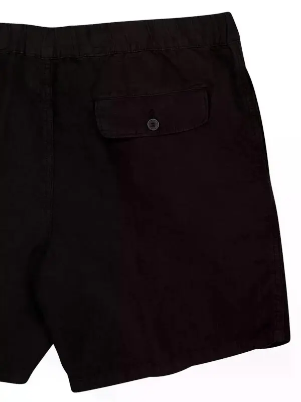 120% Lino Linen Shorts - Black