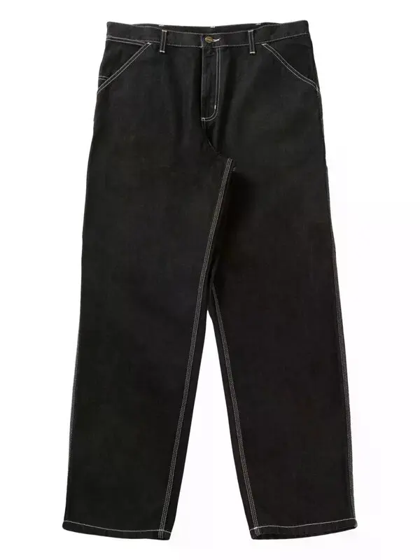 Carhartt Work In Progress Single Knee Jeans With Contrast Stitching