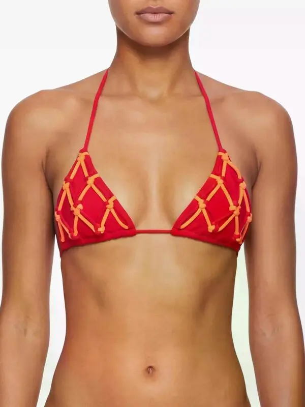 ISA BOULDER Bikini Top - Red