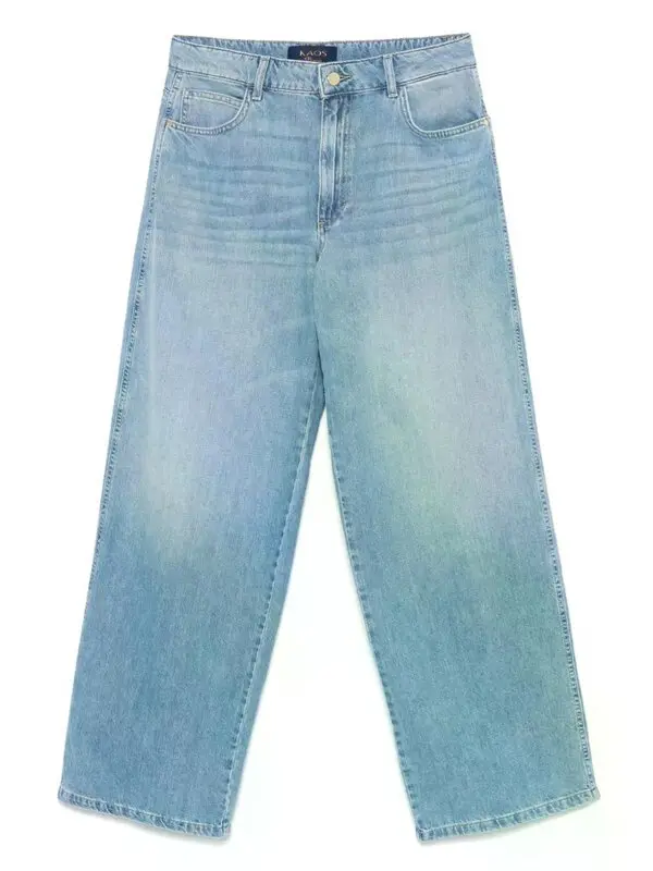 KAOS Wide Leg Jeans