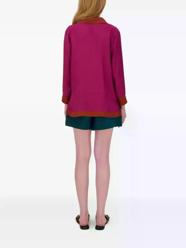 PAULA Diane Silk Top - Pink