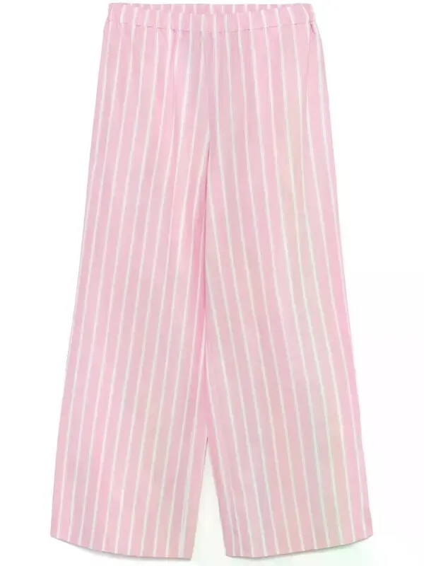WOERA Striped Trousers