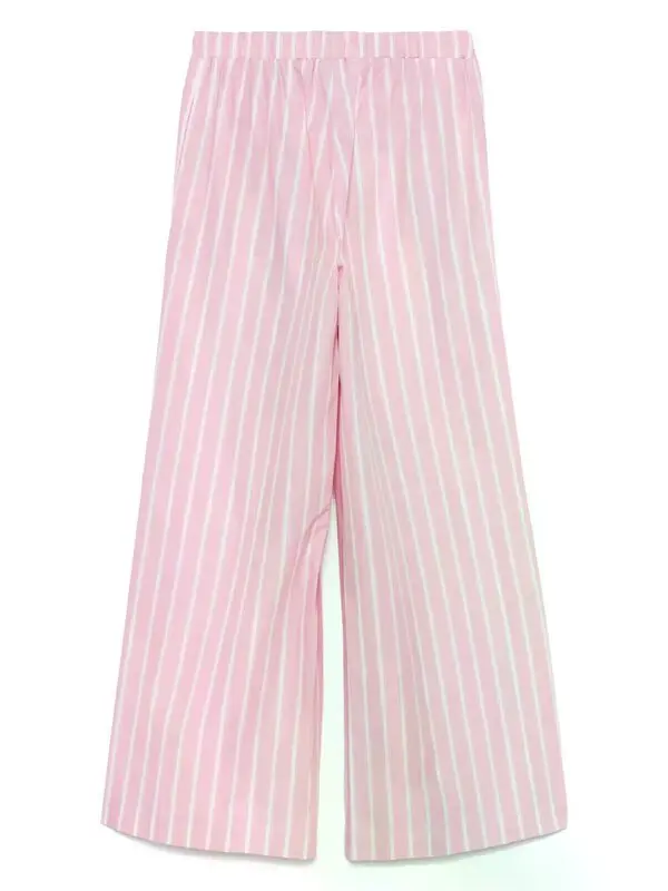 WOERA Striped Trousers